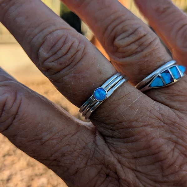 Tiny Shell Stacking Ring, Gold Filled Seashell Stacking Ring, Thin Gold Shell Ring, Stacking ...