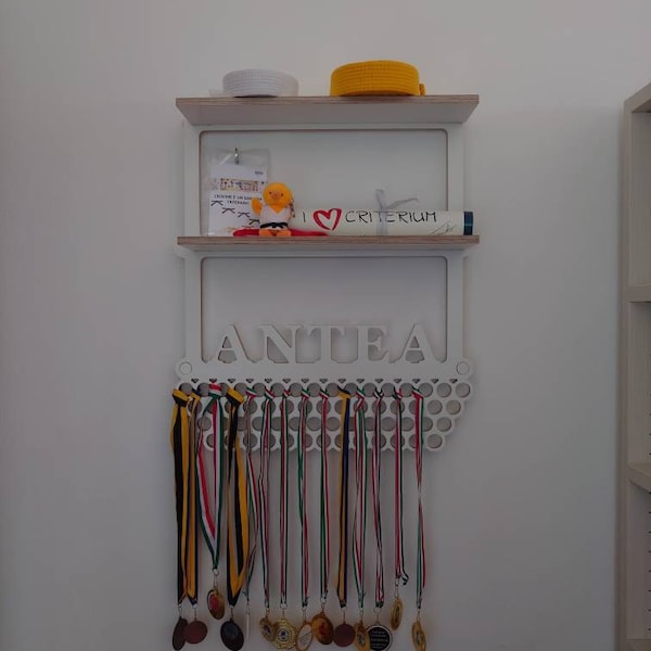 Medal Display Hanger, Personalized Gift for Kids Birthday, Medal Holder ...