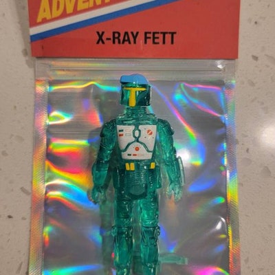 X-ray Boba Fett, Collectible Action Figure, Men's Gifts, Handmade - Etsy