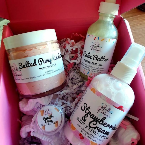 Cake Batter Shimmer Oil Frosted Cupcake Skincare Body Oil Skin Oil ...