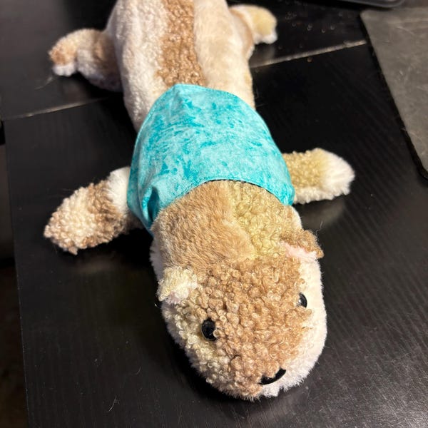 Weighted Floppy Cow Ferret Soft and Cuddly Stuffed Animal Plush (made ...