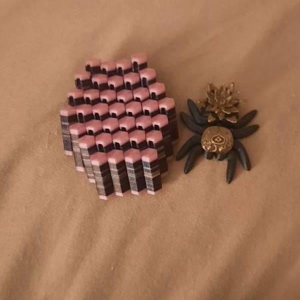 3D Printed Panic Button Fidget Clickers, Big Red Stop Button Clickers ...