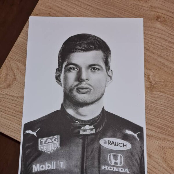 Limited Edition Print of Drawing Fernando Alonso 2006 Renault F1 Team ...