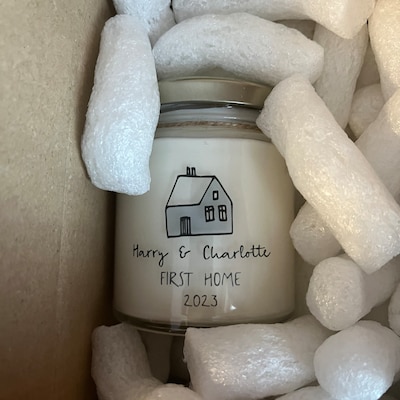 New Home Candle First Home Gift New Home Gift for Couples Black and ...