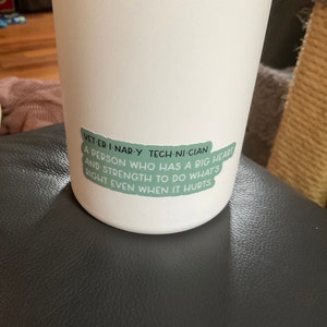 Hello Clarice Muzzled Dog Veterinary Technician Sticker - Etsy