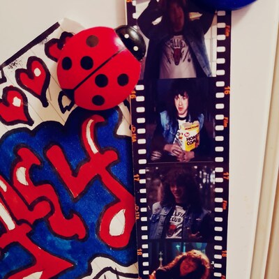 Photobooth, Film Strips, Stranger Things, Eddie, Steve, Max, Dustin ...