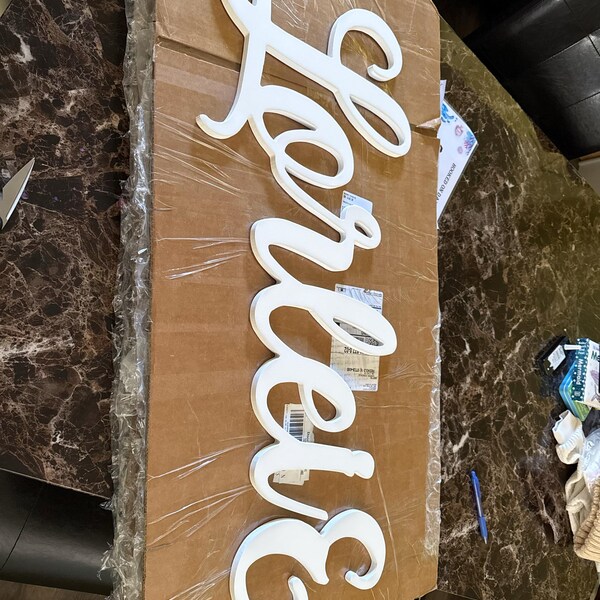 Farmhouse Number Birthday Numbers Oversized Number Farmhouse Style ...