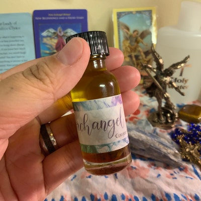 Archangel Oil, Anointing Oils, Working With Angel, St. Michael, Uriel ...