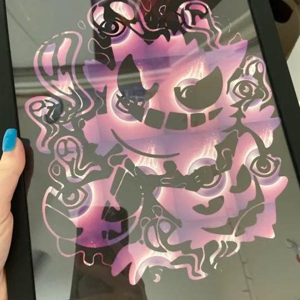 Pokemon Gengar Evolution SVG, Gengar SVG, Pokemon SVG, Digital Svg File ...