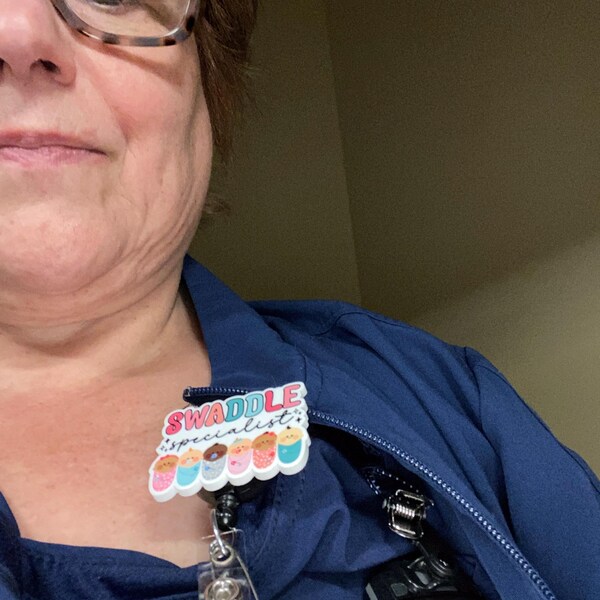 It's A Beautiful Day to Save Lives Badge Reel, Acrylic Nurse Badge Reel ...