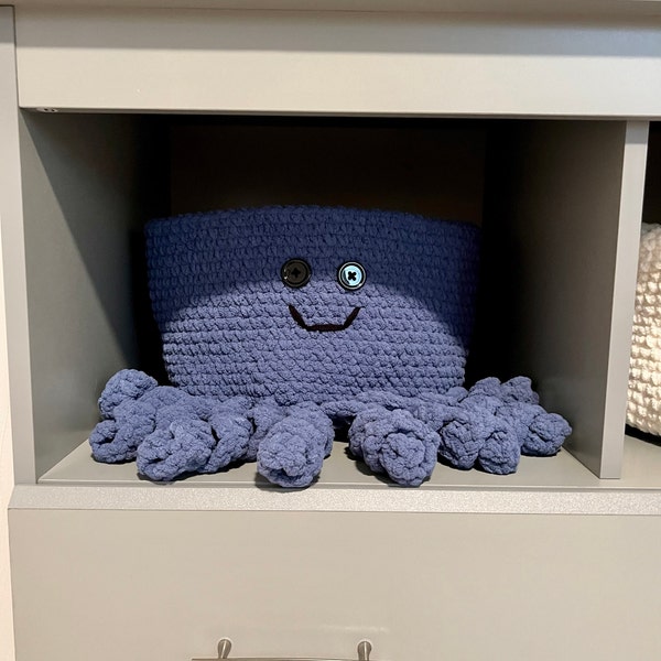 Octopus and Turtle Baskets - Nursery Baby Basket - Ocean Animals ...