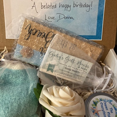 Beach Decor Gift Box, Beach Lover Gift for Her, Beach Cottage Gift ...