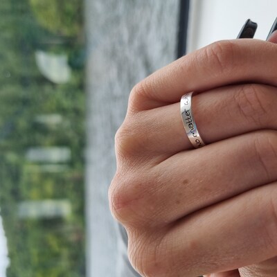 Personalized Photo Projection Ring Custom Photo Ring - Etsy