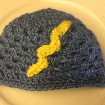 Lightning Cloud Applique CROCHET PATTERN PDF - Etsy