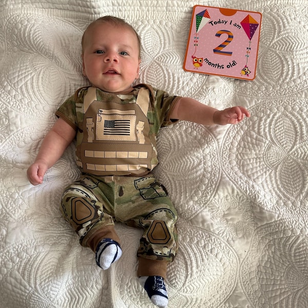 Baby Multicam-ocp Combat Uniform - Etsy
