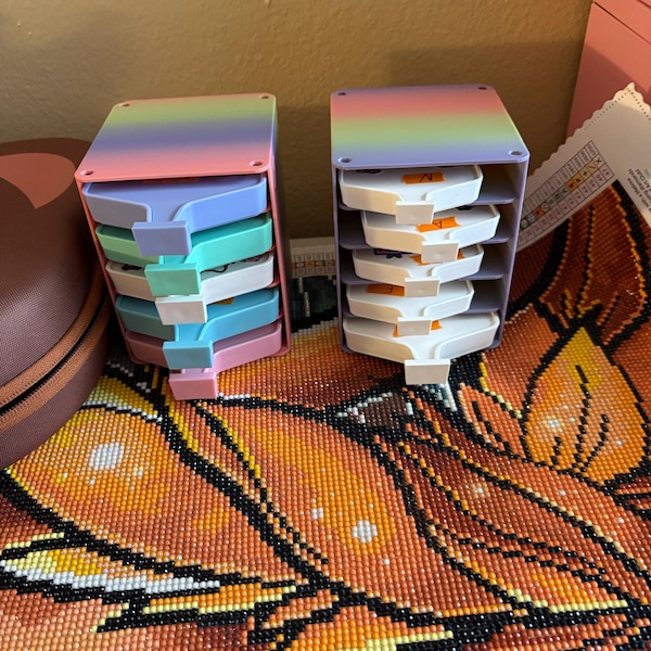 Multi-placer Grid Diamond Art Tray With Stopper, Must Have for Diamond ...