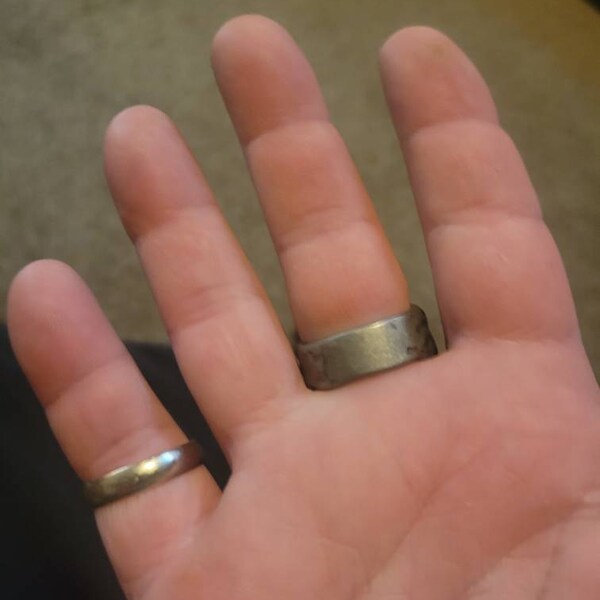 Gothic Human Skull Ring for Men | 316L Stainless Steel, Heavy Metal Ring, Punk, Motorcyclist ...