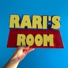 Als Toy Barn Wooden Wall Plaque / Sign. Toy Story Nursery Decor. Can Be ...
