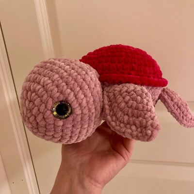 Crochet Turtle Pattern 2 Sizes regular and Jumbo PDF Download Beginner ...