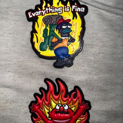 OSHT Funny PVC Morale Patch - Etsy