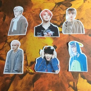 10pc BTS Jimin Stickers - Etsy