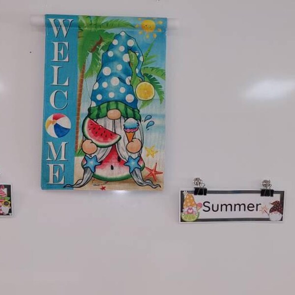 Gnome Name Tags *editable in Canva* - Etsy