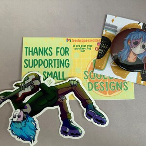 Sally Face Sticker - Etsy