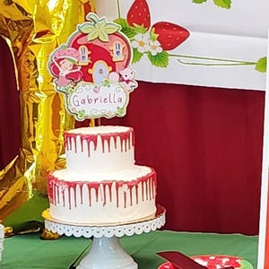 Happy Birthday Cake Toppers (5 Count) - Etsy