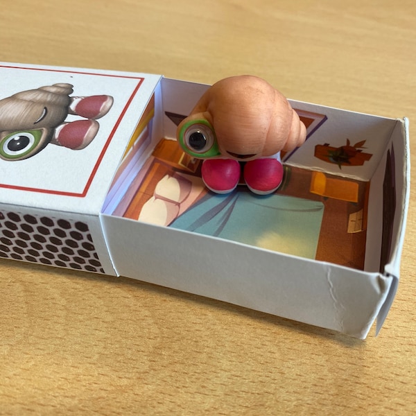 Marcel the Shell Fan Art 3D Print Collectible Magnetic Figure Created ...