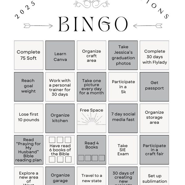Digital Detox Bingo Card | Canva Editable Template | Mindfulness Goals ...