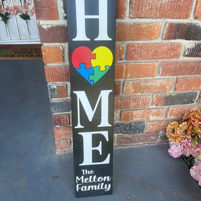 Autism Welcome Sign Spectrum Welcome Personalized Welcome Sign Autism ...