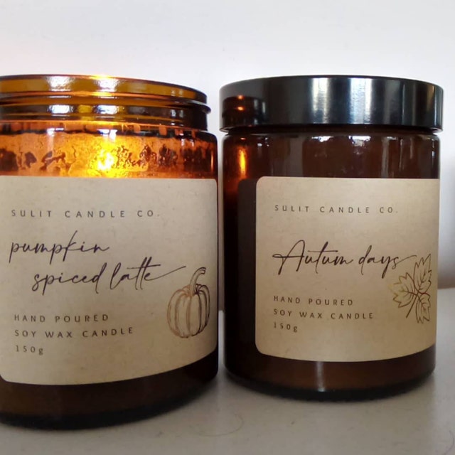 Hand Poured Soy Wax Candles and Melts by SuLitCandleCo on Etsy