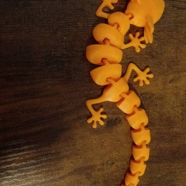 Sabertooth Tiger Fidget Pet - Articulated, 3D Printed, Toy, Gift ...