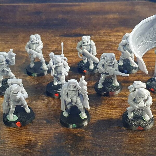 Backpacks Frontliners Infantry Stationforge 28mm - Etsy