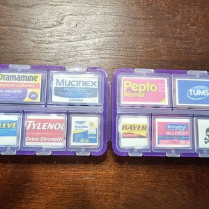Pharmacy Pill Box Labels Pill Labels Pill Box Pill - Etsy