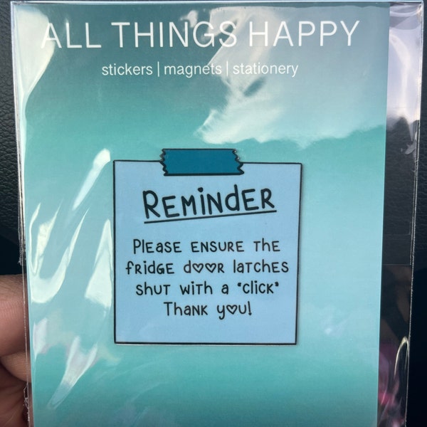 CUSTOM Mental Health Reminder Magnet - Etsy