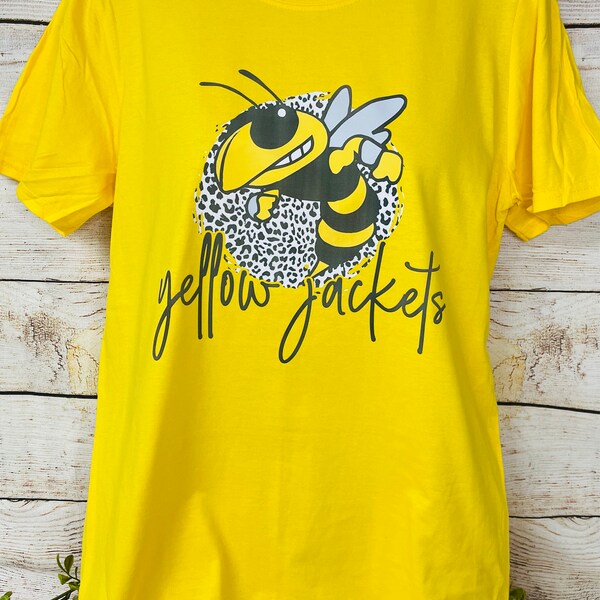 Yellow Jackets Sublimation Design | Yellow Jackets | Sports ...