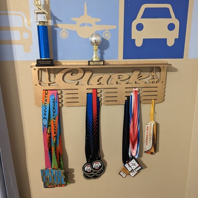 NEW Two Colors, Medal Hanger 45 Cm, 17.7 Inch Personalized Medal Holder ...