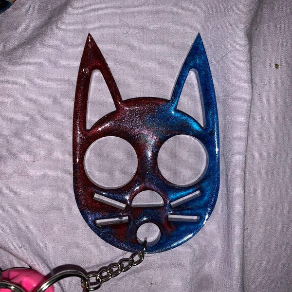 DEFENSE CAT KNUCKLE 2.5IN X 3.5IN Mold || Silicone Mold for Novelty and ...