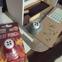 Miniature Leaf Punch RED Leave Maker Perfect Leaves for Your Scenery ...