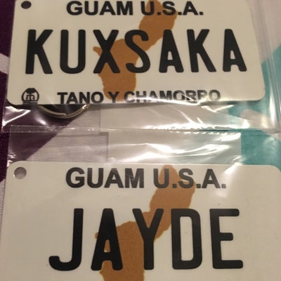 Guam USA From 1948 to Present Custom Personalized Novelty ATV Moped ...