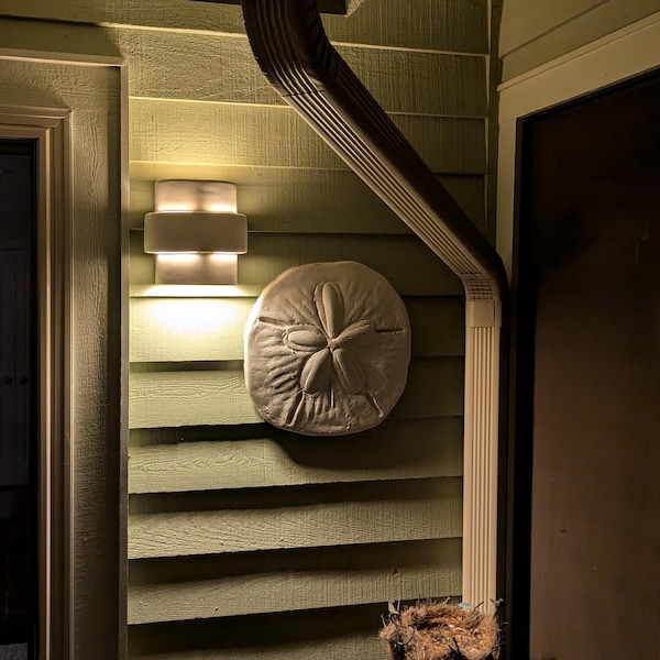 Half Dome Ceramic Wall Light - Etsy