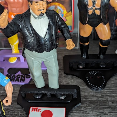 Custom Hasbro WWF Ring Stands - Etsy