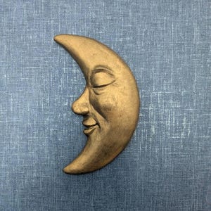 Large Moon Crescent Face - Etsy UK