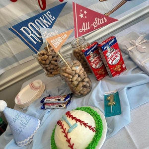 Baseball Party Centerpiece, Baseball Birthday Party, Baseball Baby ...