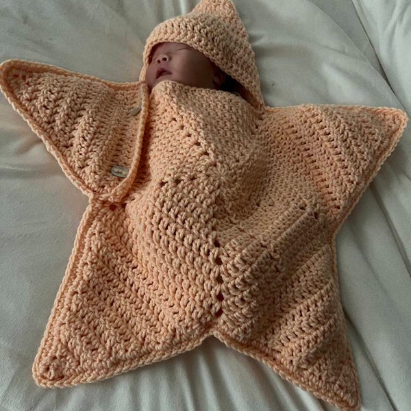 Star Cocoon - Star Snuggy - Baby Star Snuggy - Baby Star Cocoon ...