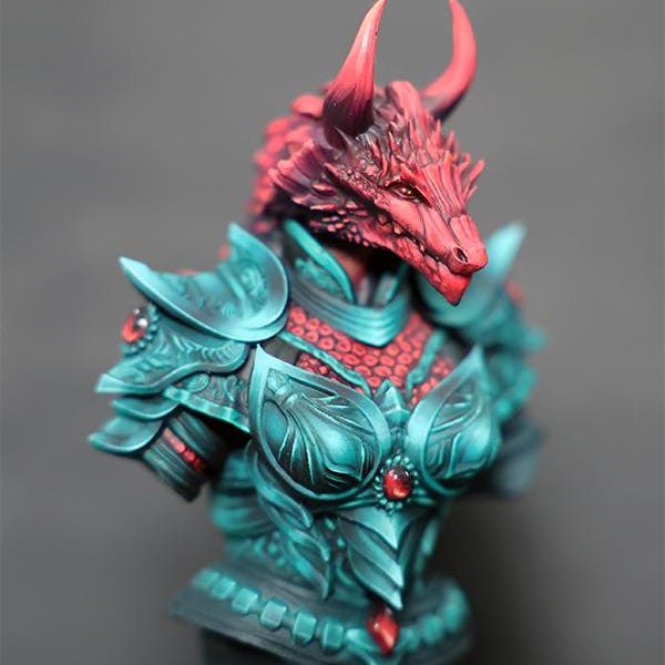 Heron - Tiefling Infernal Warlock Figure 12k + Base Print 3D RPG ...