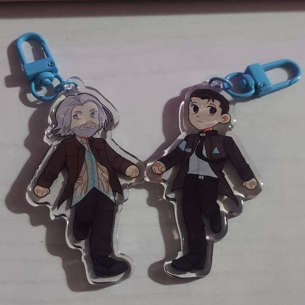 BSD Dazai, Chuuya Keychain - Etsy