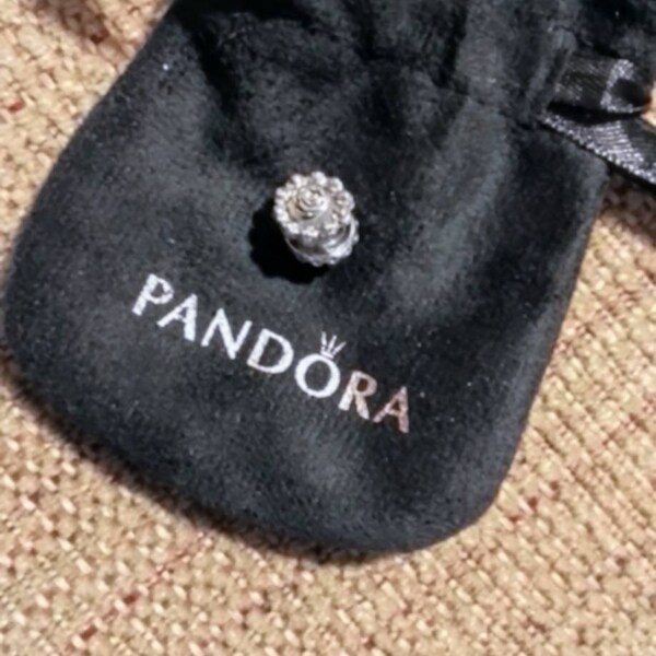 Authentic New Pandora Orange Tropical Flower Murano Beautiful Charm ...