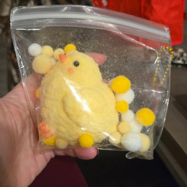 Squishy Chick Stress Reliever - Handmade With Food-grade Silicone/taba ...